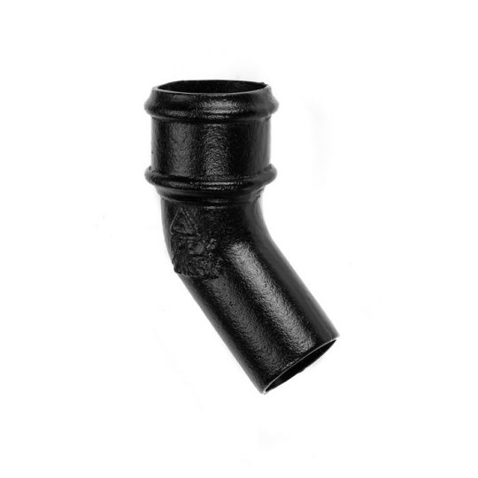 Alumasc Apex Heritage Cast Iron Circular 135 degree Pipe Bend (without ...