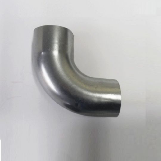 Lindab Galvanised Circular Steel Pipe Bend 90 degrees