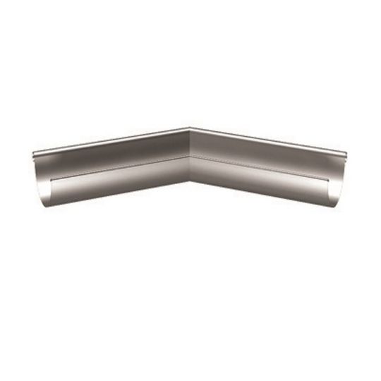 Lindab Steel Half Round External Gutter Angle 135 Degrees (RVY)