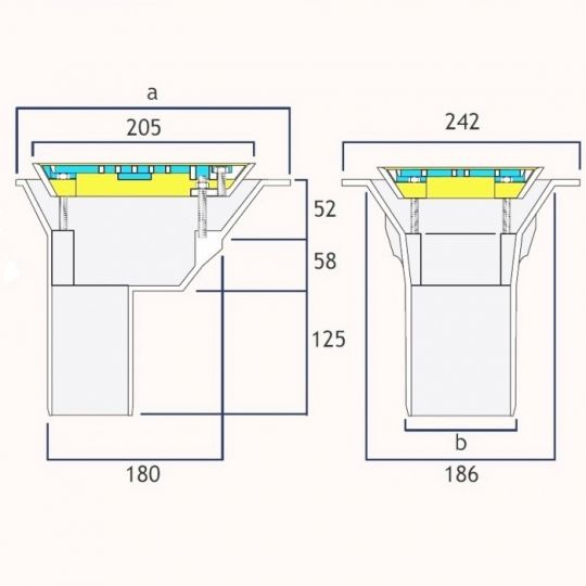Harmer Roof Aluminium Detail Balcony Outlet