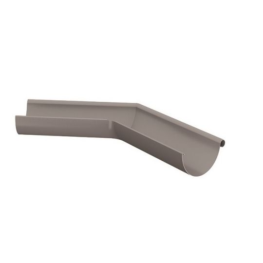 Lindab Steel Half Round External Gutter Angle 135 Degrees (RVY)