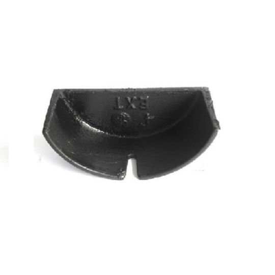 PAM UK 100mm Classical Half Round Cast Iron Stop End For Spigot