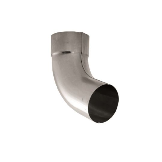 Lindab Galvanised Circular Steel Downpipe Bend 70 degrees (BM70)