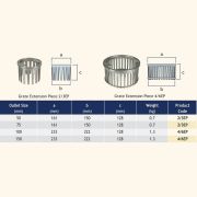 Harmer Roof Aluminium Detail AV Outlet Grate Extension Piece