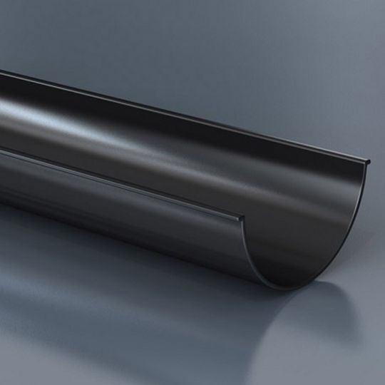 Alumasc AX Beaded Half Round Extruded Aluminium Gutters