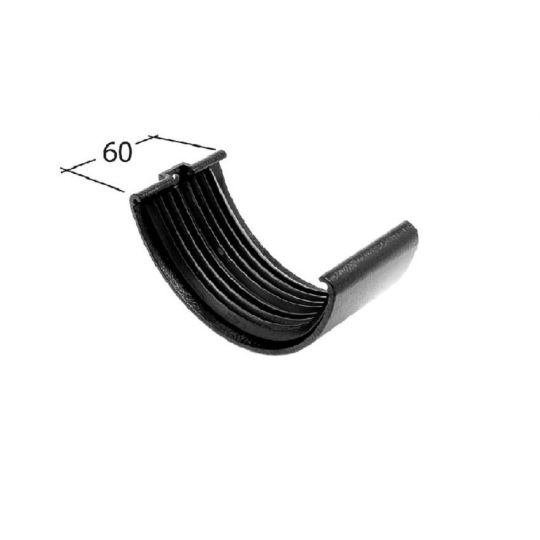 Alutec Evolve Half Round Aluminium Union Joint (GT520H)