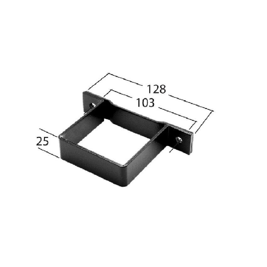 Alutec Traditional Square & Rectangle Aluminium Pipe Clip (RSR380H ...