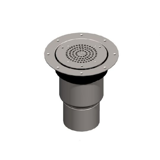 ACO Hygienic Stainless Steel EG150 Gully - Telescopic Vertical Outlet