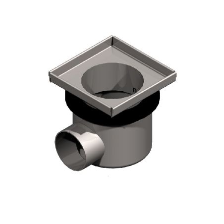 ACO Hygienic Stainless Steel EG150 2 Part Gully System - Telescopic ...