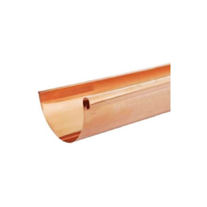 Alumasc Infinity Copper Half Round Gutter x 3m