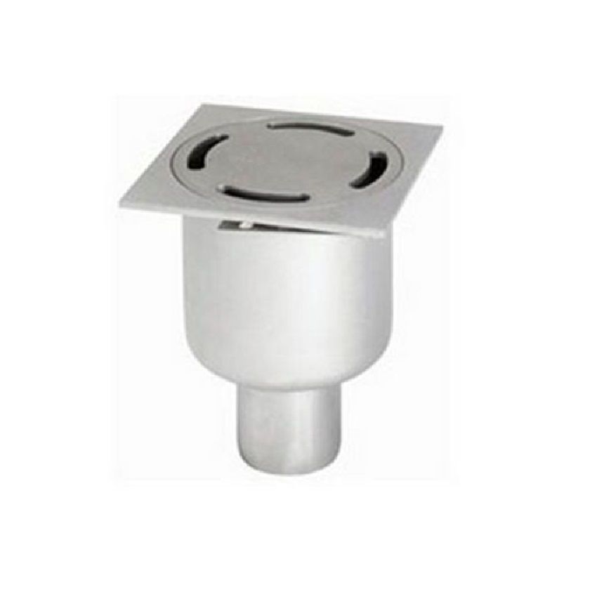 ACO Hygienic Stainless Steel EG150 Gully - Fixed Height Vertical Outlet