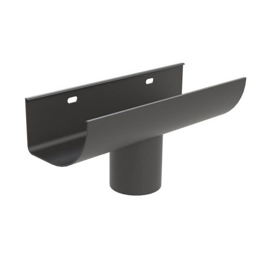 Rainguard SL Quad HR Aluminium Gutter Running Outlet