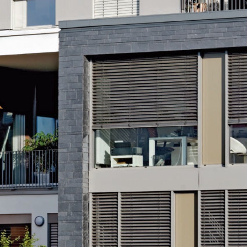 ICB Aluminium Roof Edge Trim Profile T-Plus Stopend Right Hand