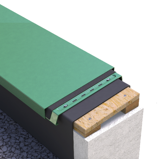 Skyline Aluminium Sloping Coping 1 Metre Length