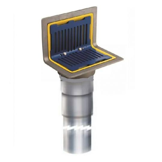 Harmer Roof Aluminium Two-Way Outlet With Extended Spigot