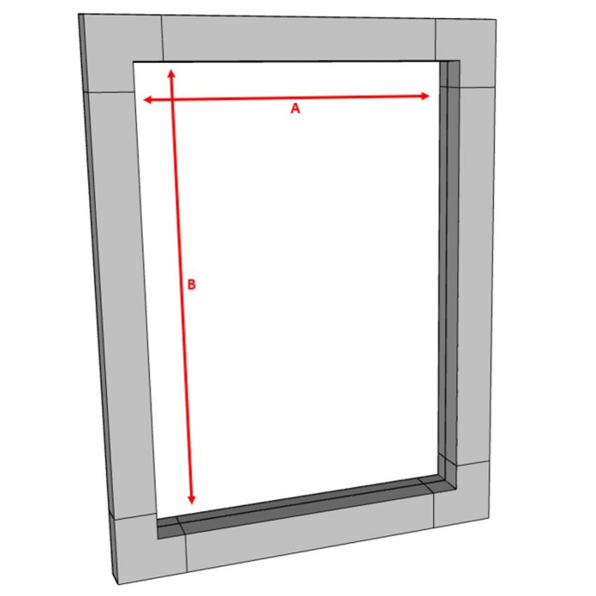 Skyline Aluminium SLIMLINE Window Pod Kit - 100mm Face