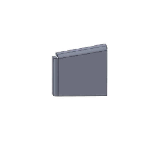 Aluminium Window Cill End Cap - Pair
