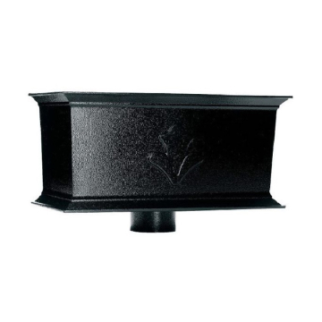 Aluminium Motif Rectangular Cast Rainwater Head/ Hopper