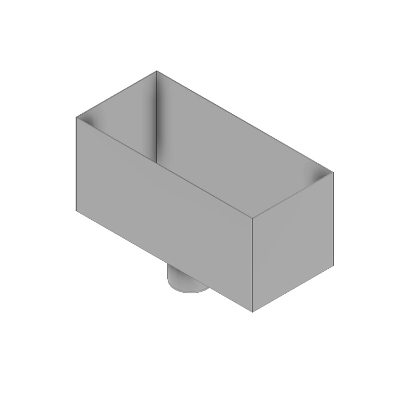 Stainless Steel Rainwater Large Hopper Head