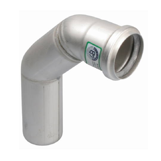 Blucher Europipe Stainless Steel AISI Socketed 87.5 Degree Long Radius ...