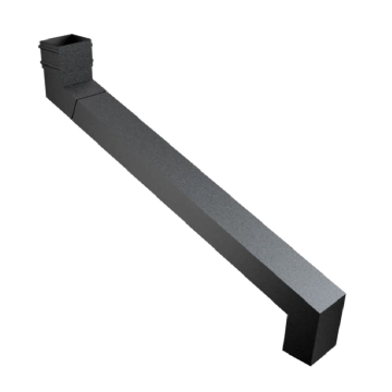 Aluminium Cast Socketed Rectangular 112.5 Degree Adjustable 2 Part Swan ...