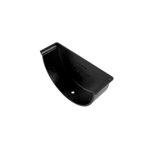 Cast Aluminium Deep Flow Half Round External Stop End
