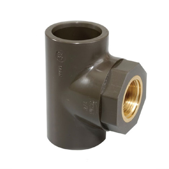 HTA C-PVC Hot & Cold Water Threaded 90° Tees Reduced
