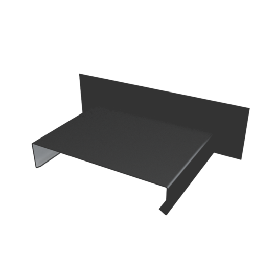 Trueline Aluminium Wall Coping Stopend Upstand