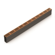 ACO Threshold Drain Channel X 1m C/W Steel Grating