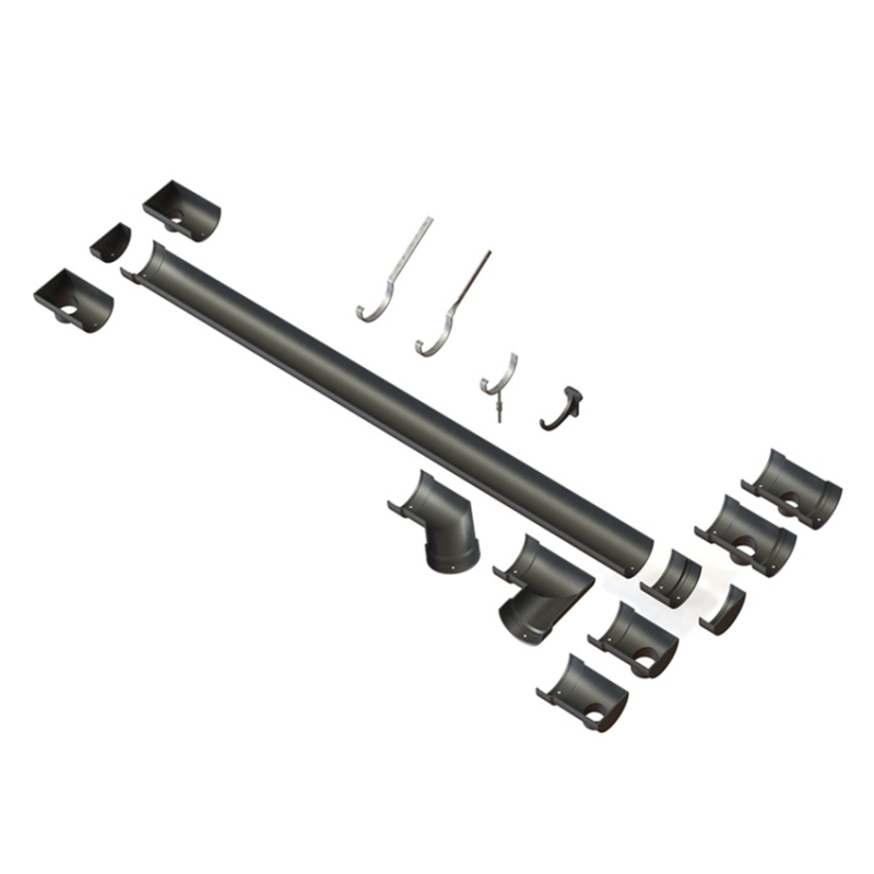 Alumasc Apex Heritage 5"x3" Deepflow Cast Iron Gutter X 1.83m (6')