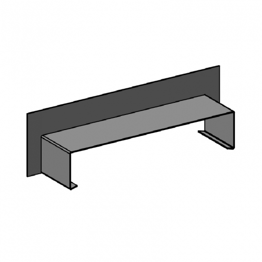 Skyline Aluminium Coping Stop End Upstands