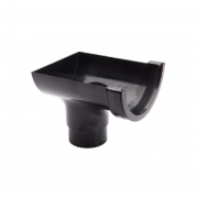 Brett Martin 112mm Half Round Stopend Outlet (BR456)