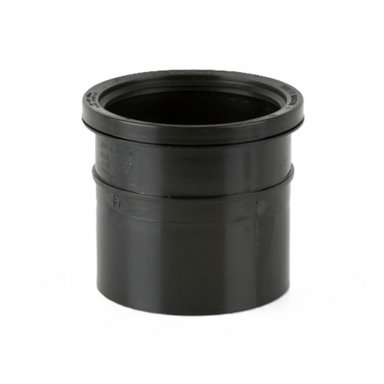 Brett Martin 110mm Push-Fit Soil uPVC Single Socket Coupler