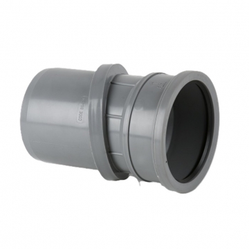 Brett Martin 110mm Push-Fit Soil uPVC Single Socket Adjustable Bend (0 ...