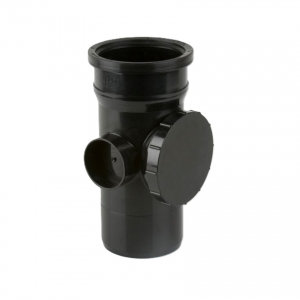 Brett Martin 110mm Push-Fit Soil uPVC Single Socket Access Pipe