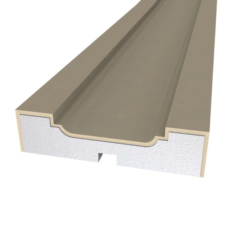 EPS Window Cornice Profile D X 2m Length (External Use)