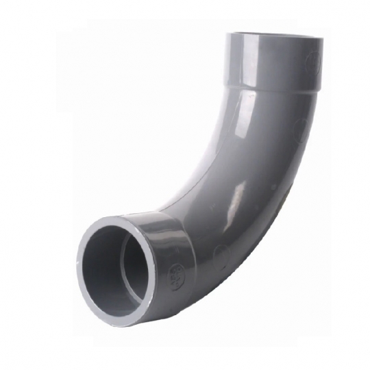 SuperFLO ABS Imperial Pipe Plain 90 Degree Short Radius Bend
