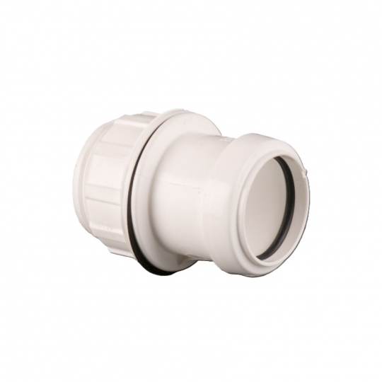 Brett Martin Push-Fit Waste Straight Tank Connector
