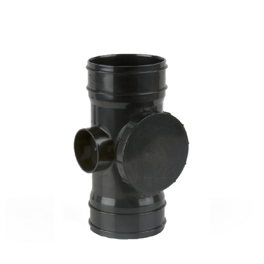 Brett Martin 110mm Solvent Soil uPVC Double Socket Solvent Access Pipe
